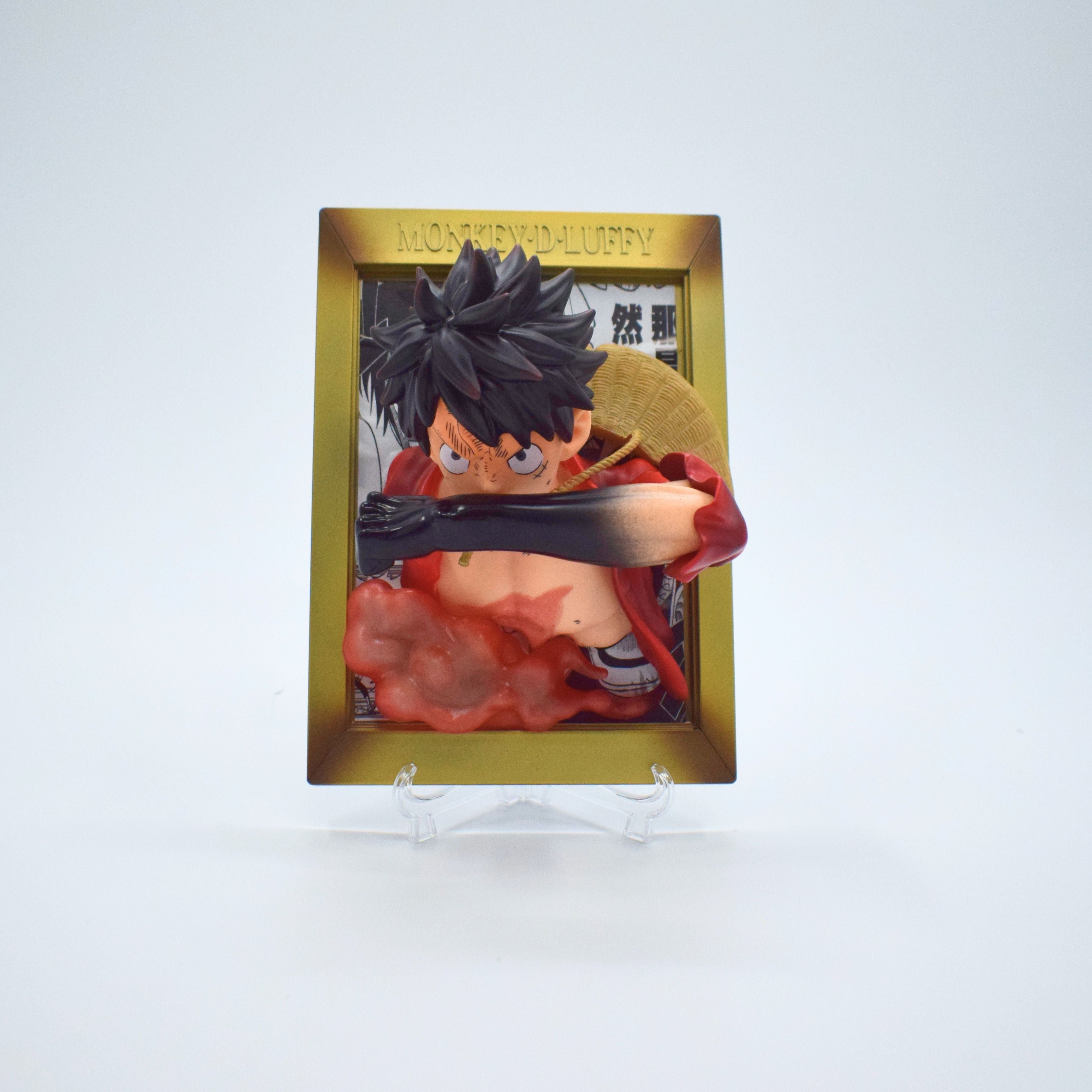 One Piece Monkey D. Luffy 3D Wall Frame Collectible – Premium Anime ...