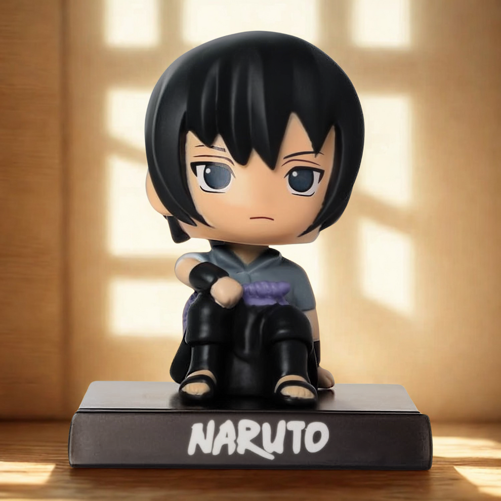 Naruto Anime – Sasuke Uchiha Bobblehead | 12 cm | Collectible Figure ...