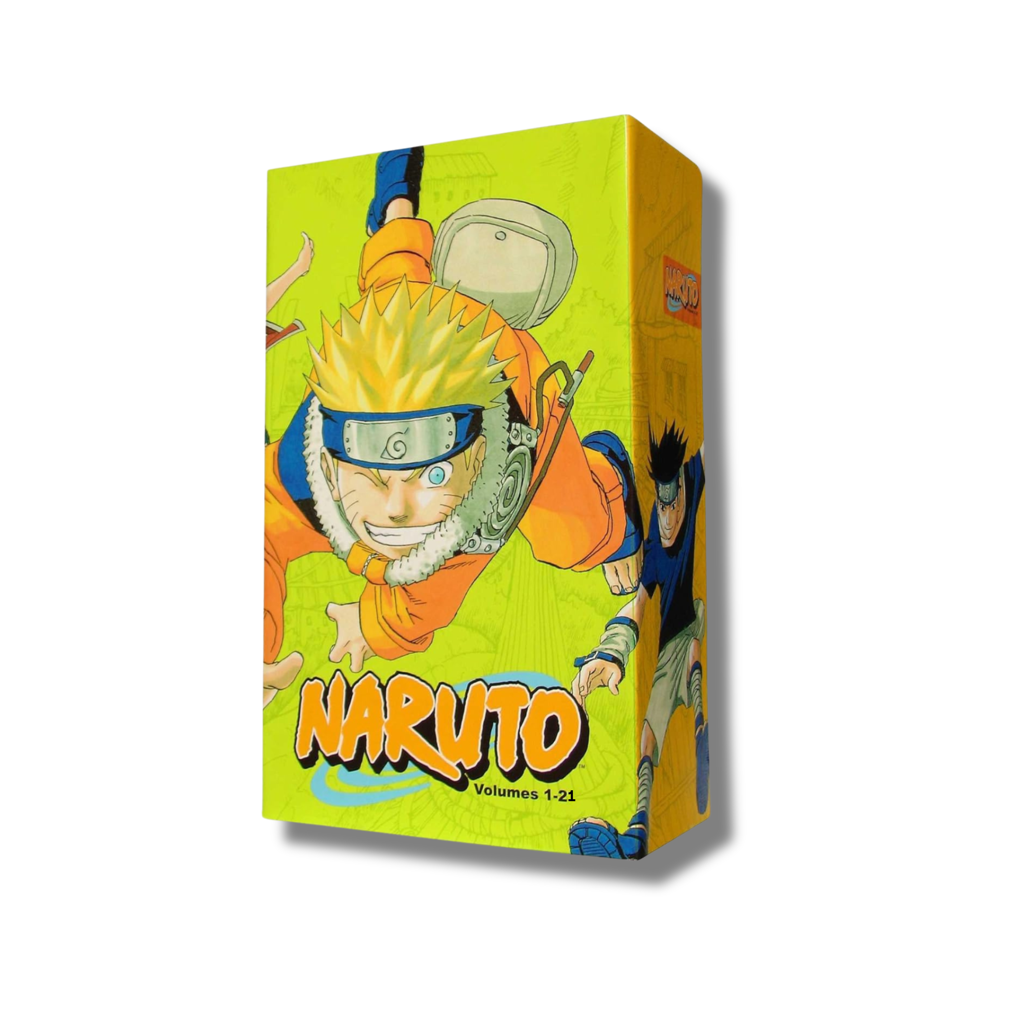 Naruto Box Set 1: Volumes 1-21 By Masashi Kishimoto (Paperback ...