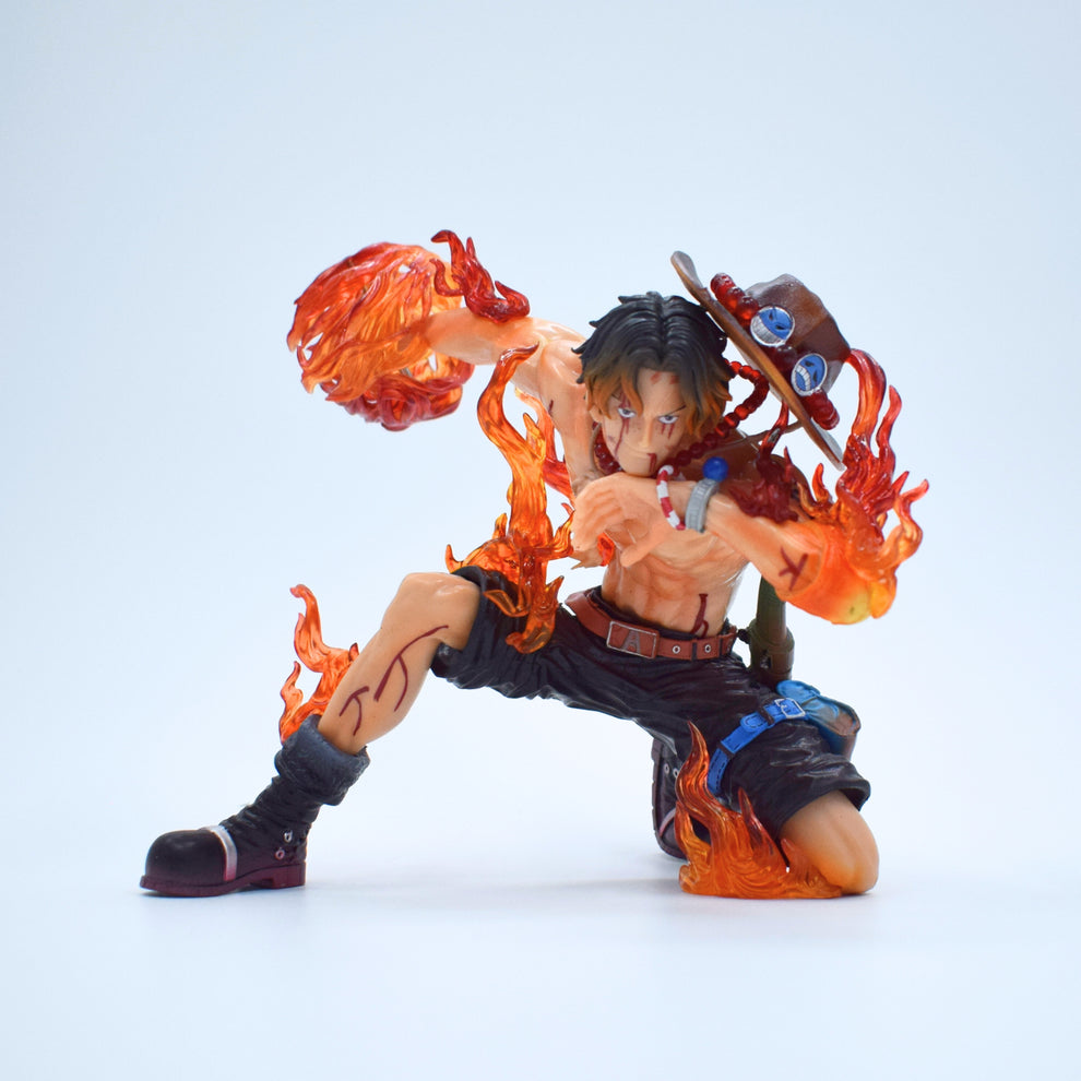 Portgas D. Ace Fire Fist Action Figure – 19cm One Piece Collectible ...