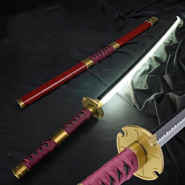 The Sandai Kitetsu LED Katana – 104 cm | One Piece Collectible | Gyaanstore