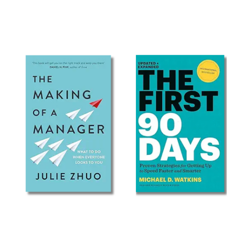 (Combo 2 Book) The Making of a Manager + The First 90 days (Paperback ...
