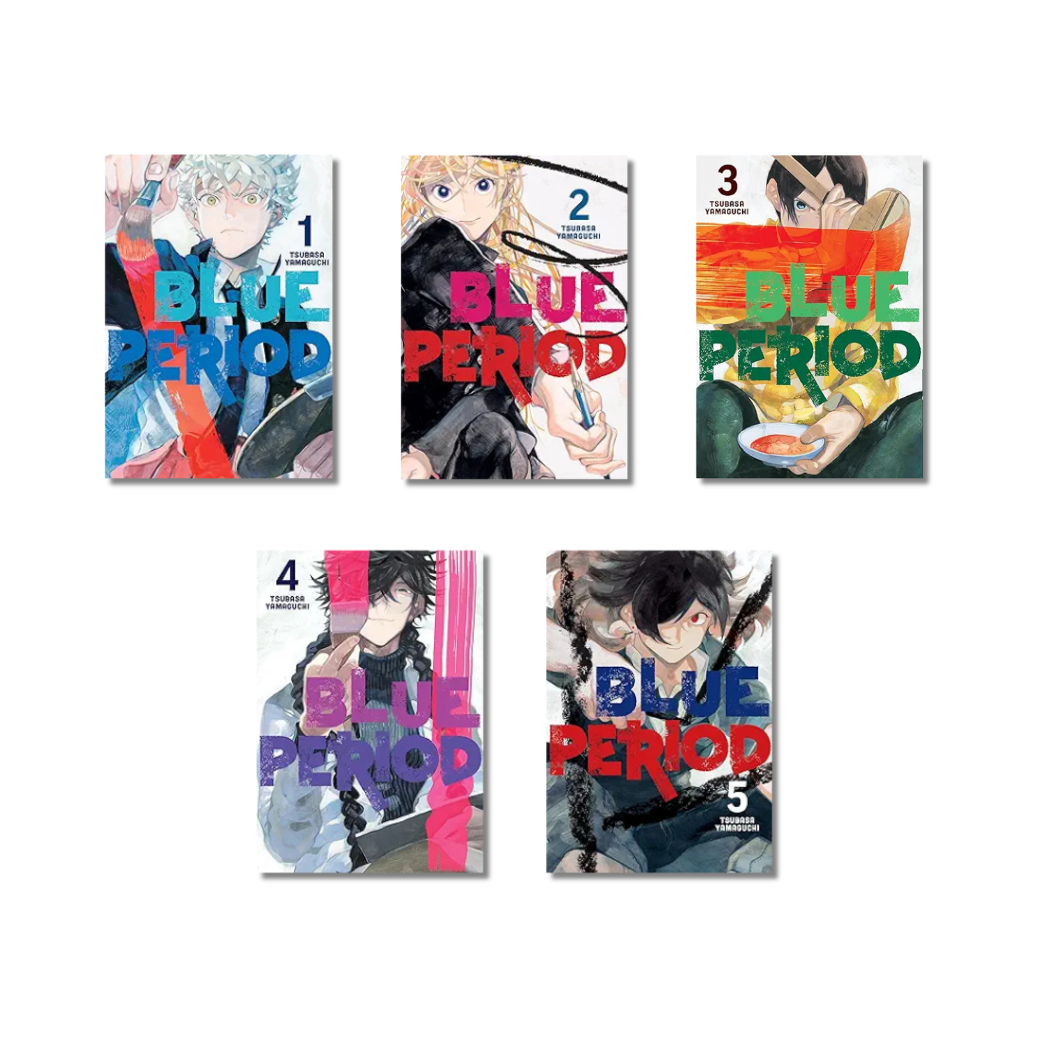(Combo) Blue Period Vol. 1 to 5 By Tsubasa Yamaguchi (Paperback ...