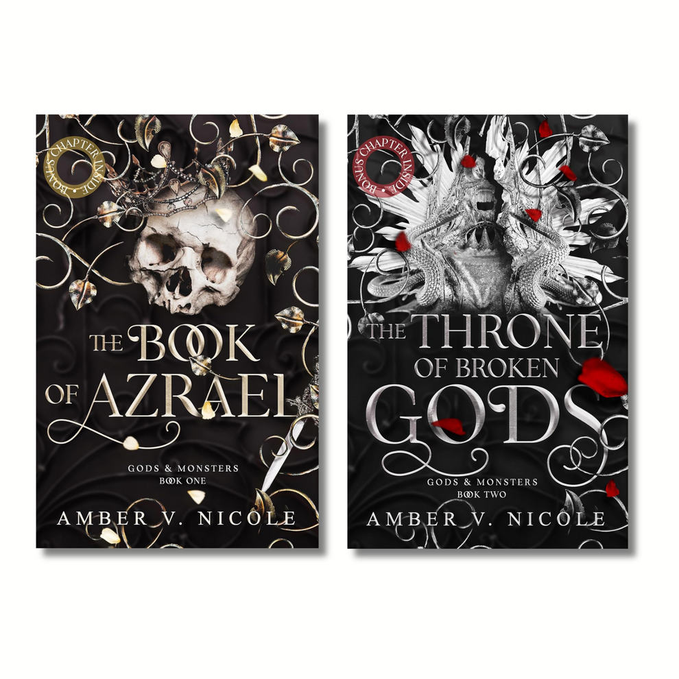 (Combo)The Book of Azrael and The Throne of Broken Gods By Amber Nicole ...