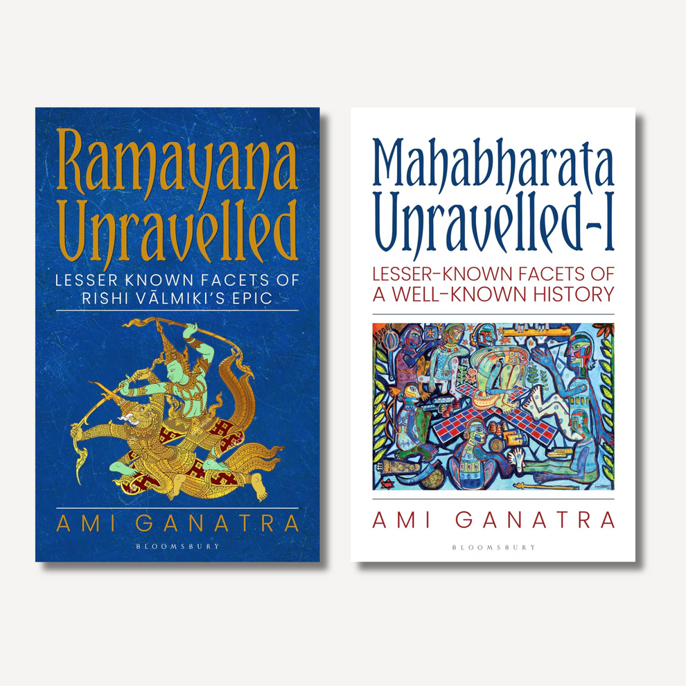 (Combo) Ramayana Unravelled & Mahabharata Unravelled By Ami Ganatra ...