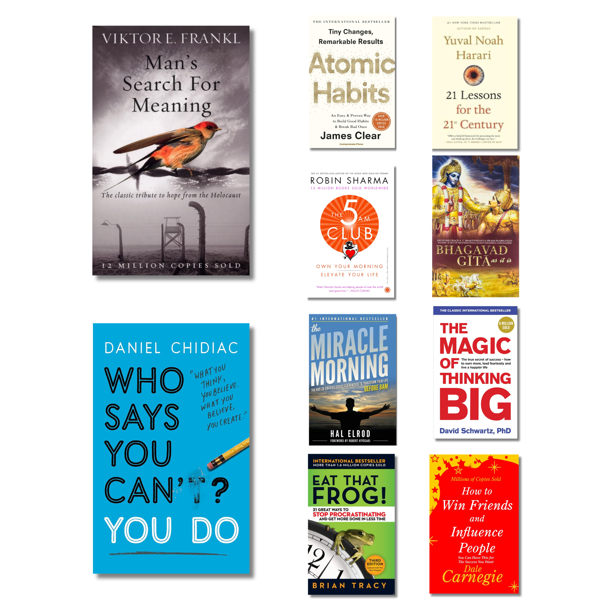 (Combo 10 Book) Collection self help (Paperback) - Gyaanstore