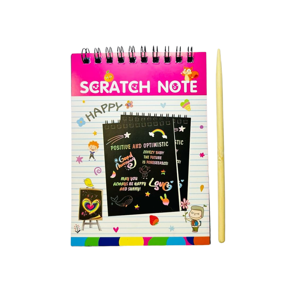 Scratch Note Art Book - Gyaanstore