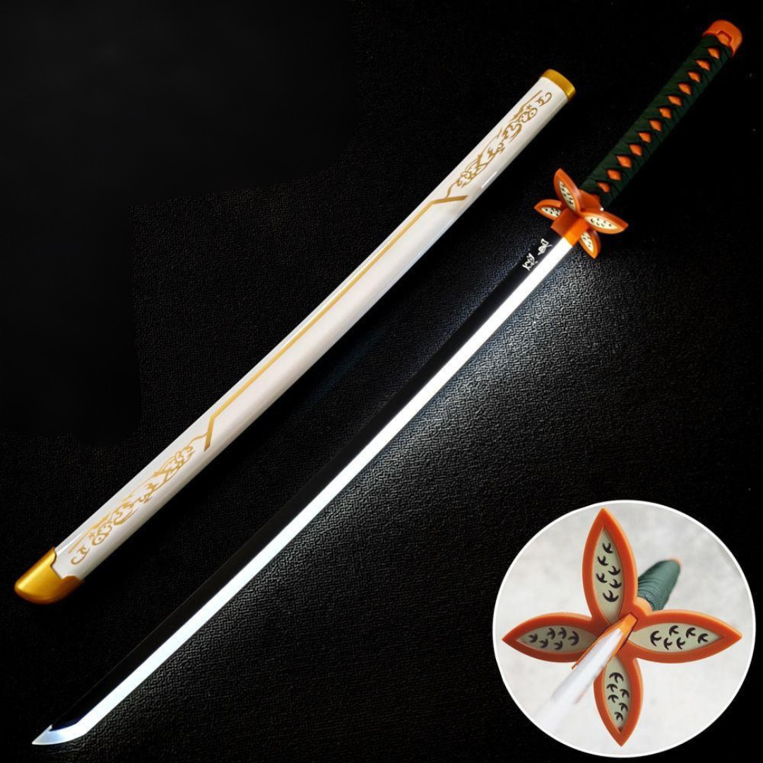 Shinobu Kocho LED Nichirin Sword – 104 cm Demon Slayer Insect Hashira ...